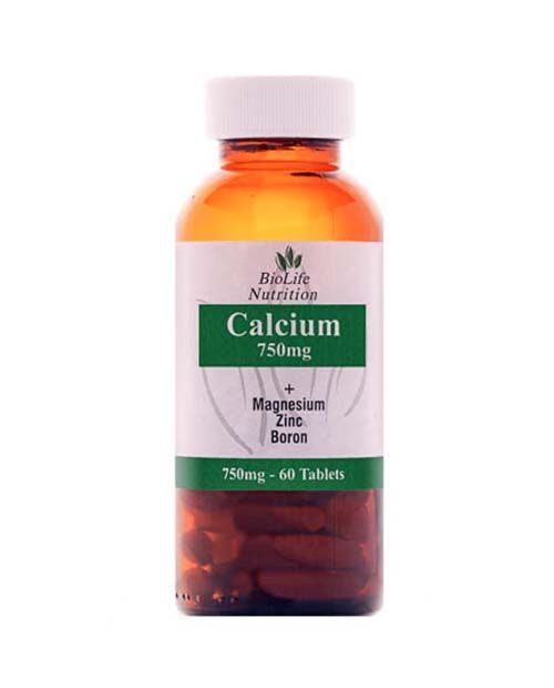 Biolife Calcium 750mg 60tabs – Salt of the Earth