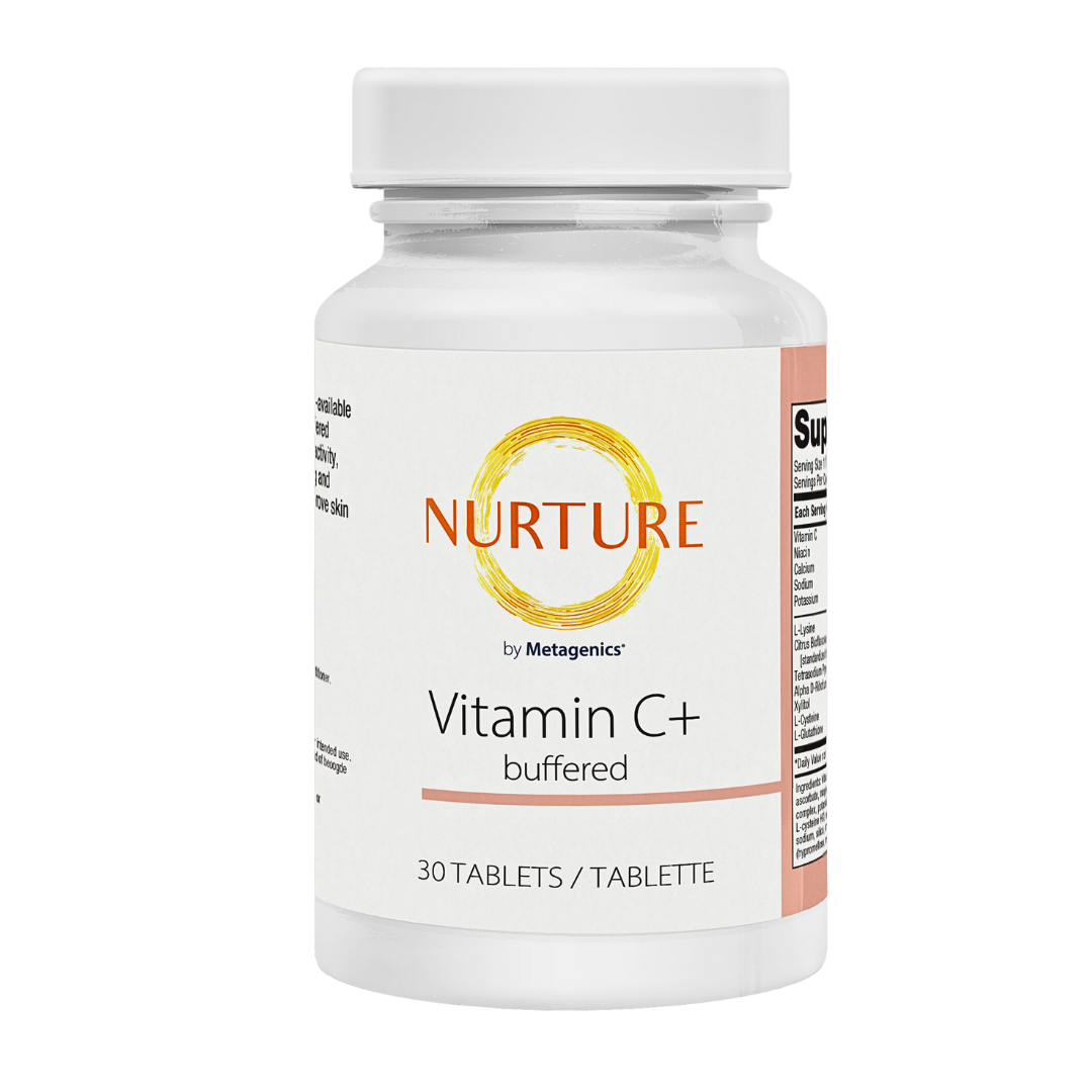 Nurture Vitamin C+ Buffered- 30 Capsules – Salt of the Earth