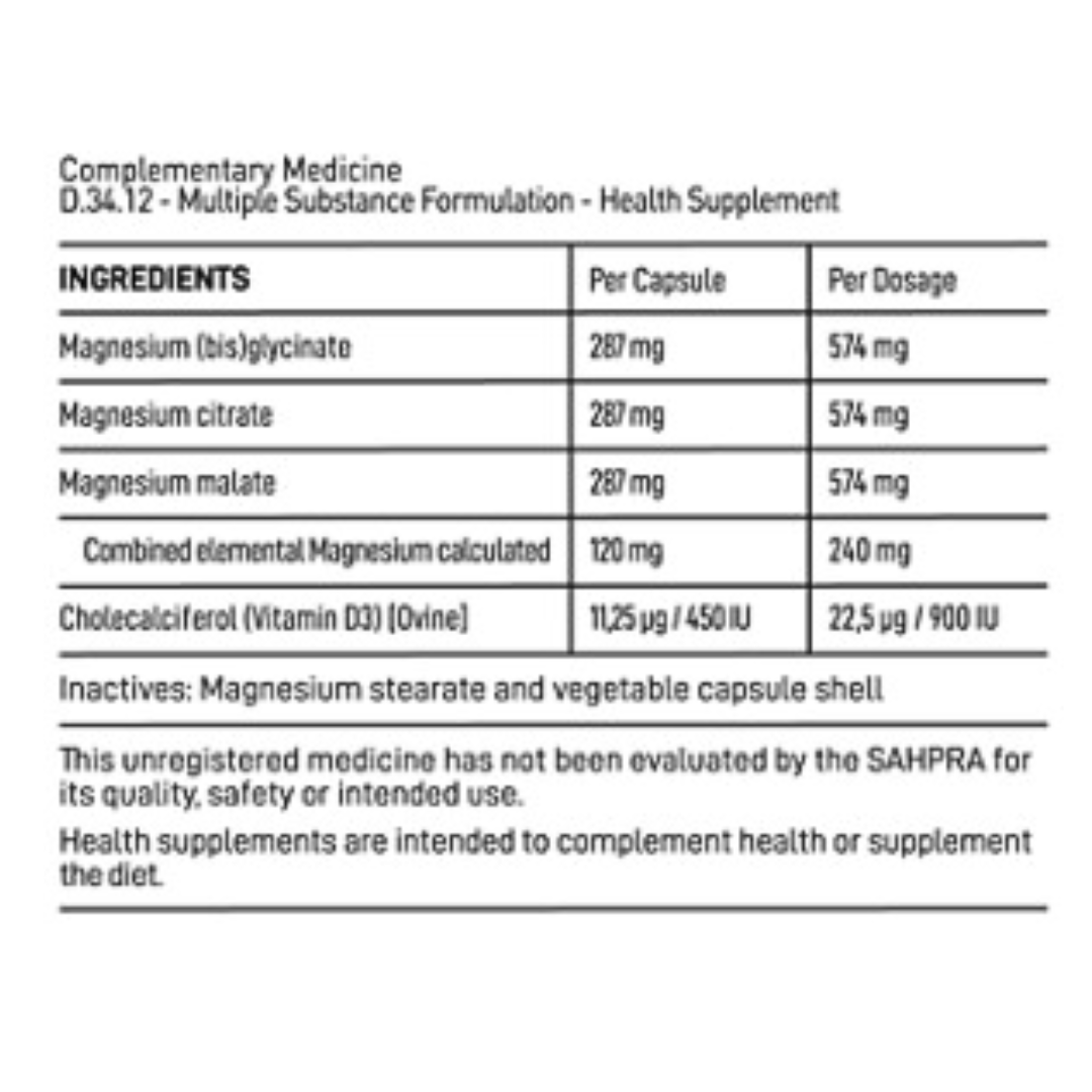 The Real Thing -Tri-Mag 90 Capsules – Salt of the Earth