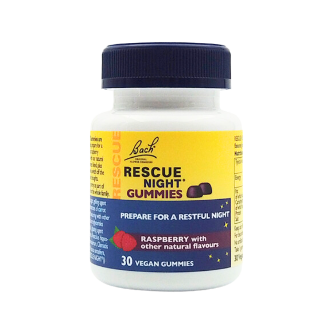 Bach – Rescue Night Gummies Raspberry 30s – Salt of the Earth