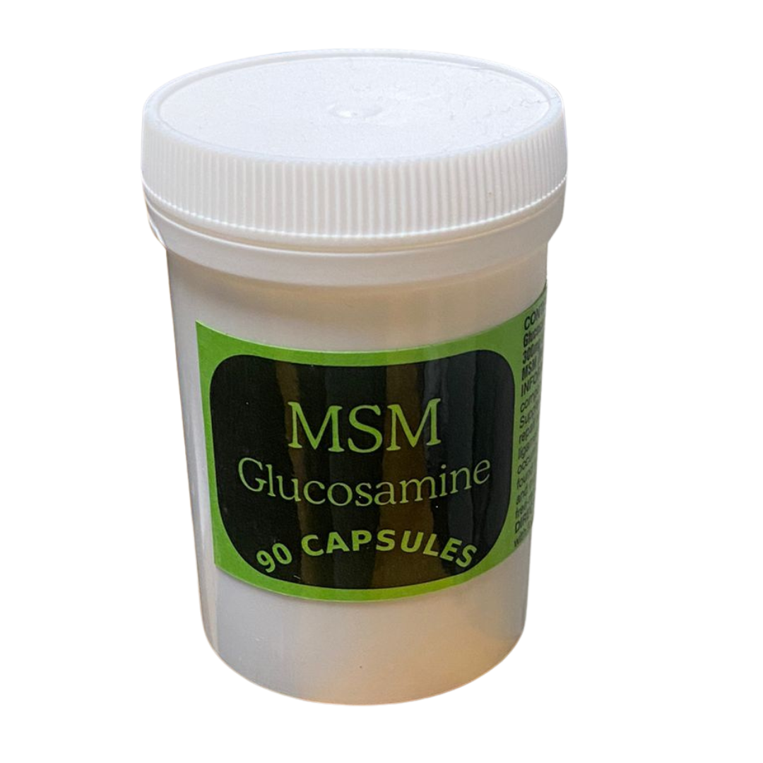 MSM Glucosamine – 90 caps – Salt of the Earth