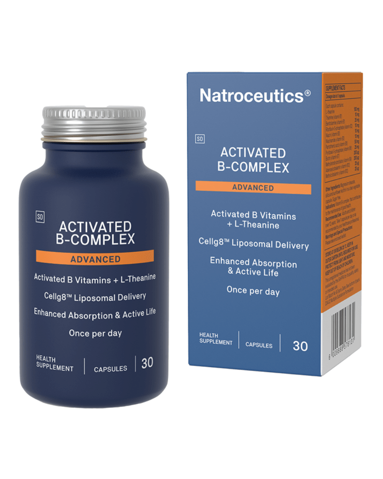 Natroceutics Vitamin B complex – 30 caps – Salt of the Earth